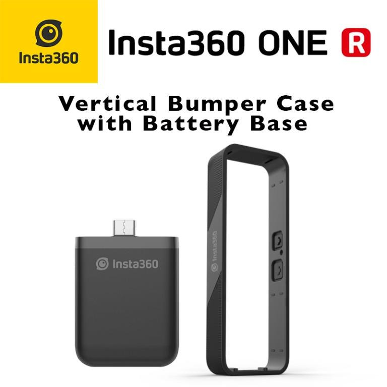 Original Insta360 ONE R Vertical Battery Base with Vertical Bumper Case ...