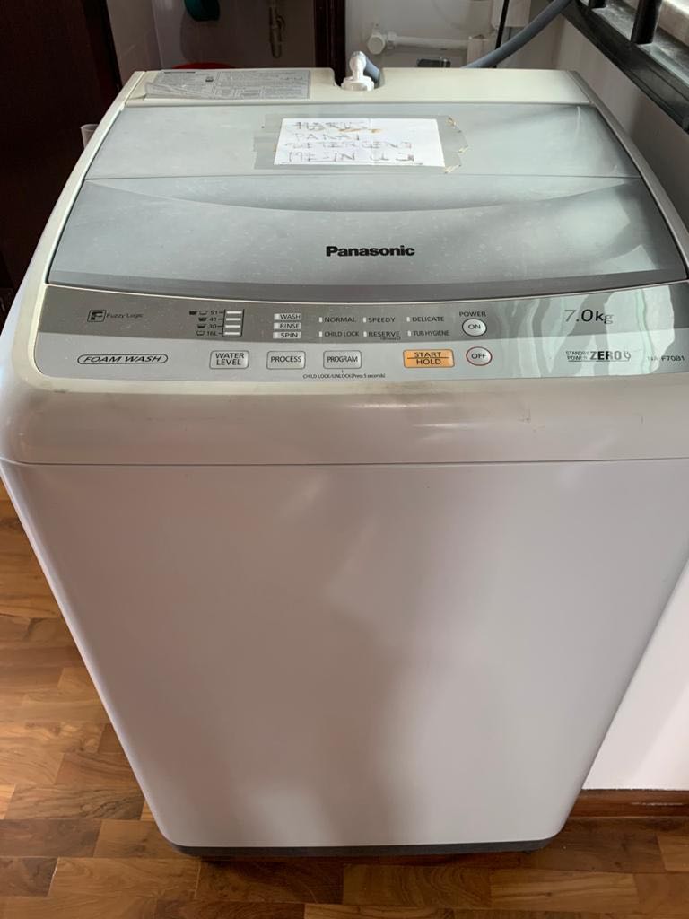 Panasonic top load Washing machine 7 kg NA F70B1, Home Appliances ...