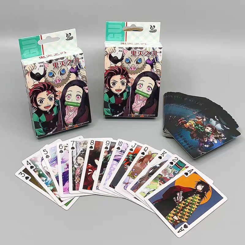 (PO) Demon Slayer Poker Cards, Hobbies & Toys, Memorabilia ...
