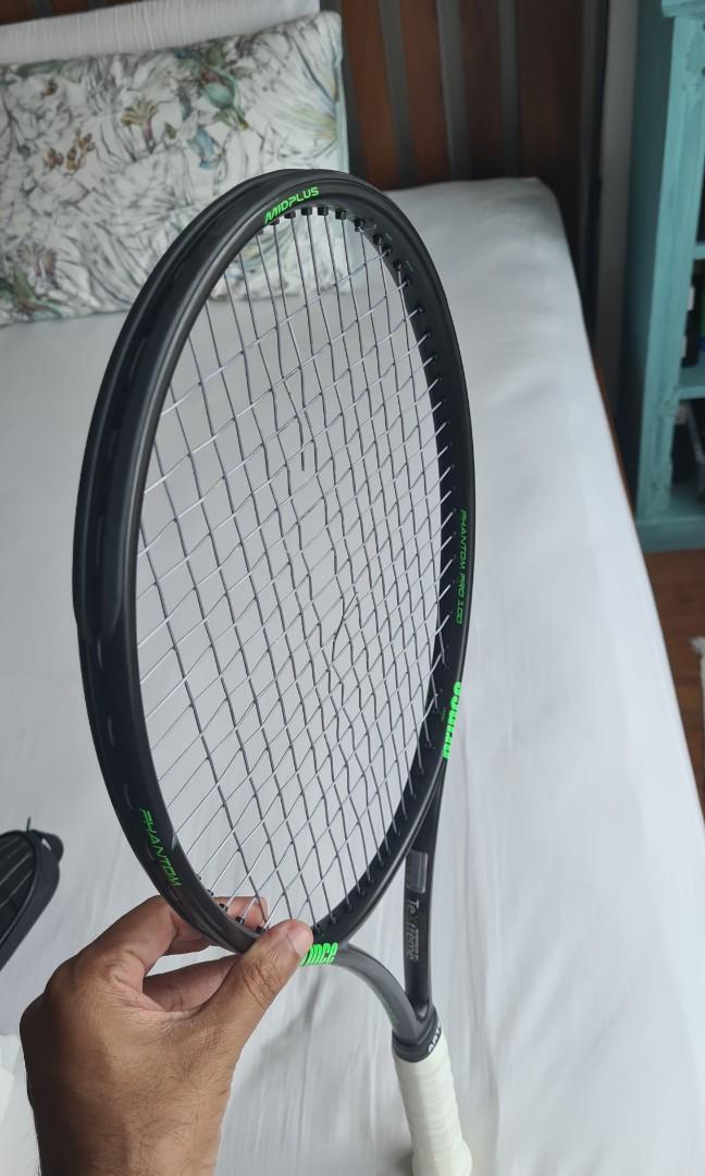 Prince phantom pro 100 tennis racket, Sports Equipment, Sports & Games ...