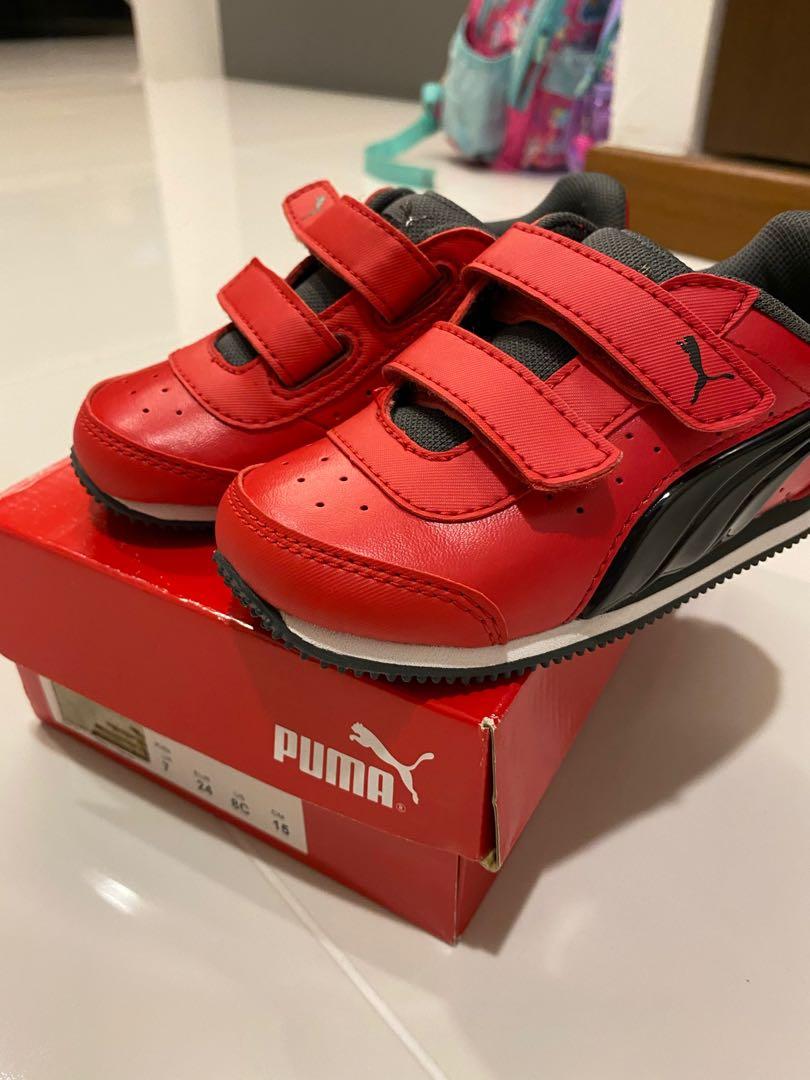 PUMA shoes (kids), Babies & Kids, Babies & Kids Fashion on Carousell