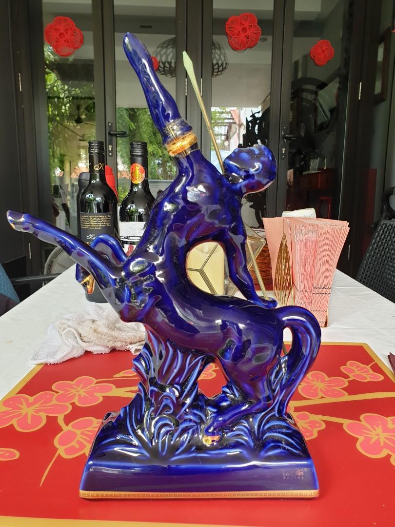 Rare Remy Martin Blue Centaure Limoges Cognac, Hobbies & Toys ...