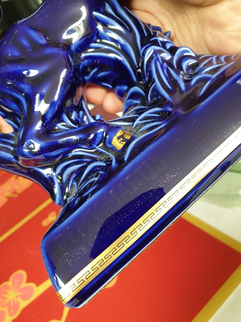 Rare Remy Martin Blue Centaure Limoges Cognac, Hobbies & Toys ...