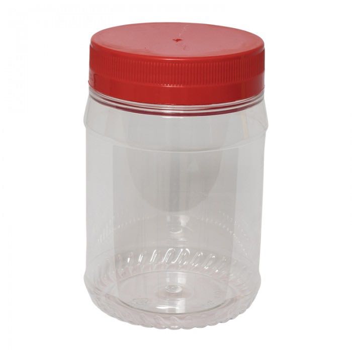 RedMan 4021 Round container red cap, Furniture & Home Living ...
