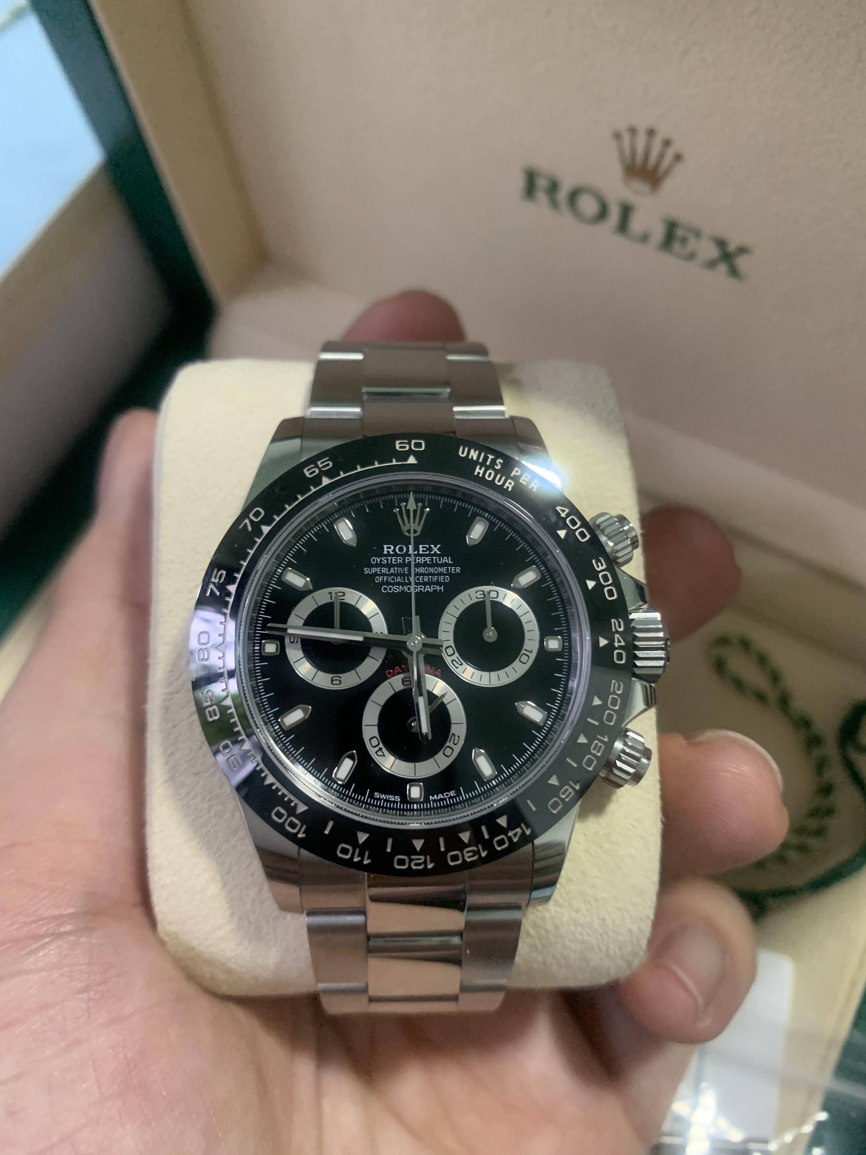 Rolex Daytona 116500LN Black, Luxury, Watches on Carousell