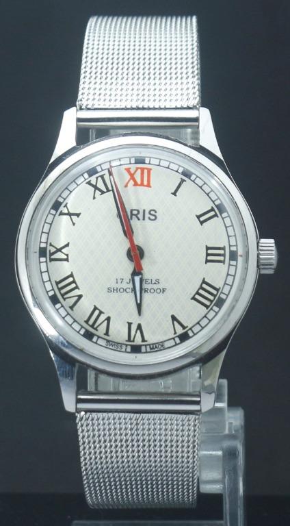 Roman Numerals Vintage ORIS Men's Watch. Refurbished Working Condition ...
