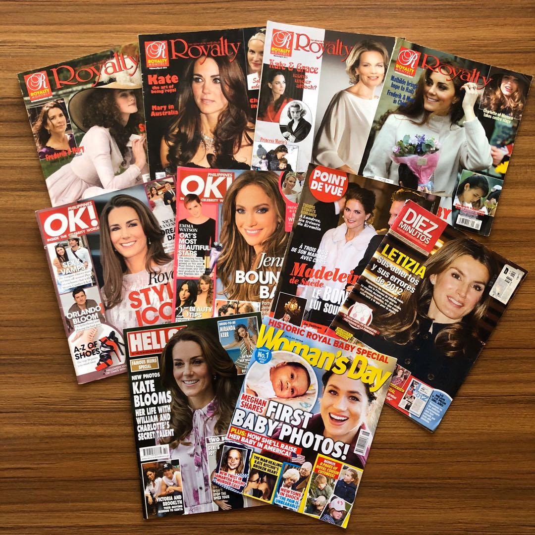 Royalty Magazines Take All - Kate Middleton, Meghan Markle, etc ...