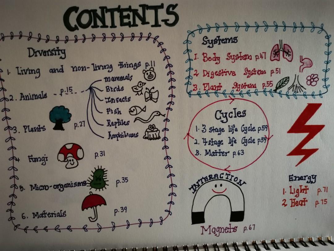 Science p3/p4 mind map book, Hobbies & Toys, Books & Magazines ...