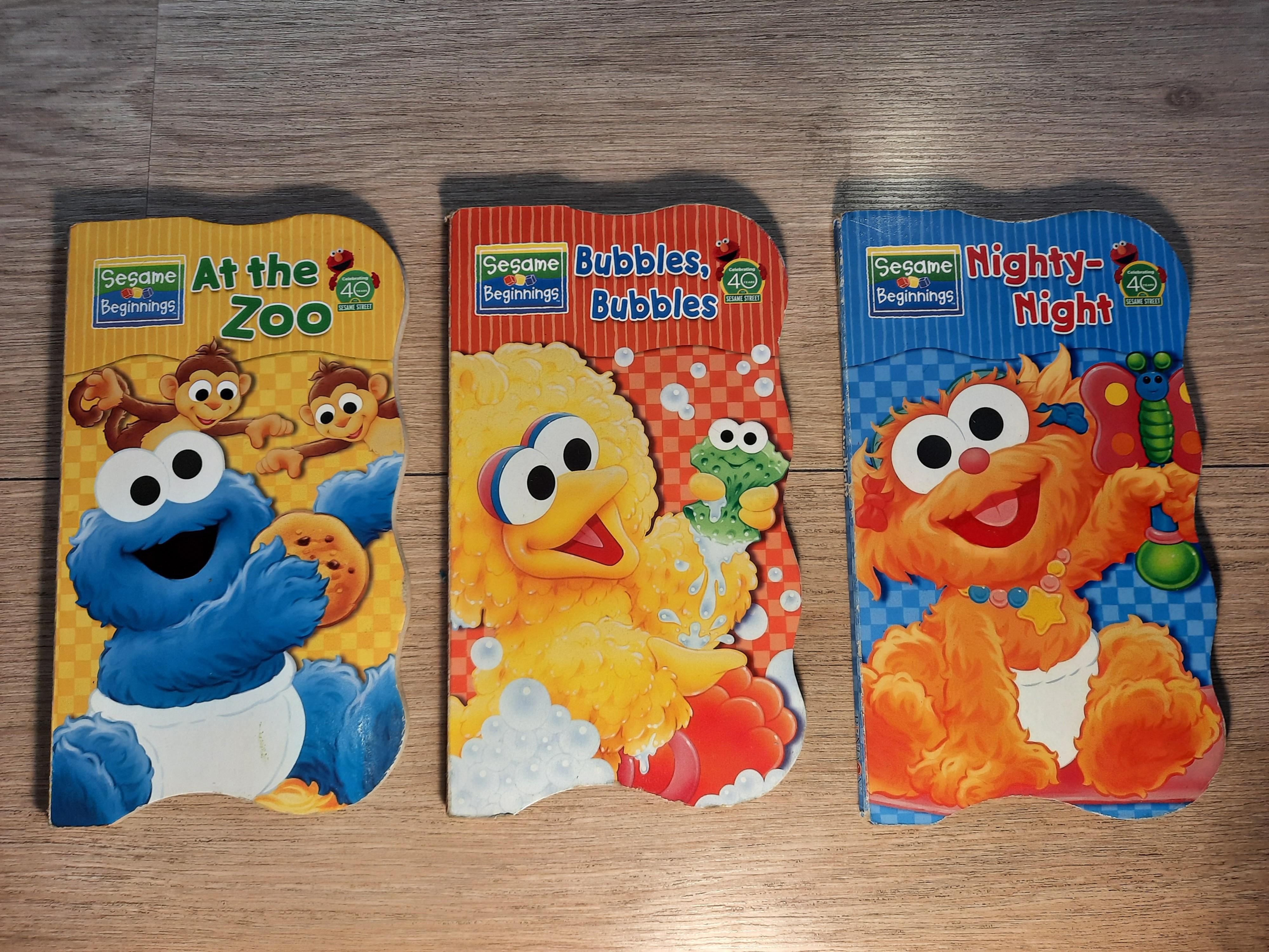 Sesame street (beginnings) buku utk baby atau anak 1-2tahun, Buku ...