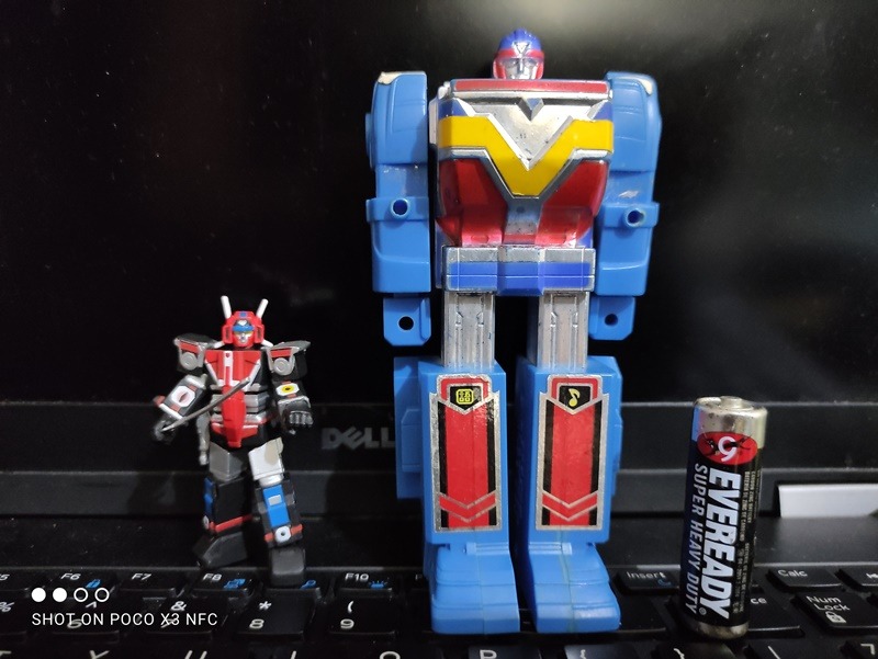 Maskman, Fiveman Set of robot figure toys fiverobo great five robo ...