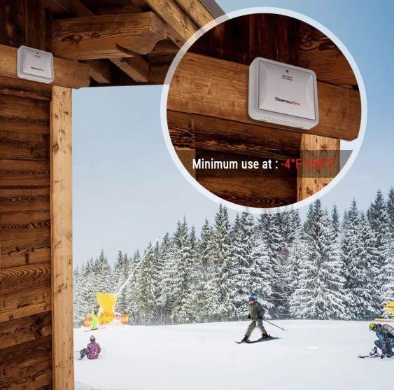 ThermoPro TX-2 Fitting Rainproof Transmitter Additional Outdoor Sensor ...