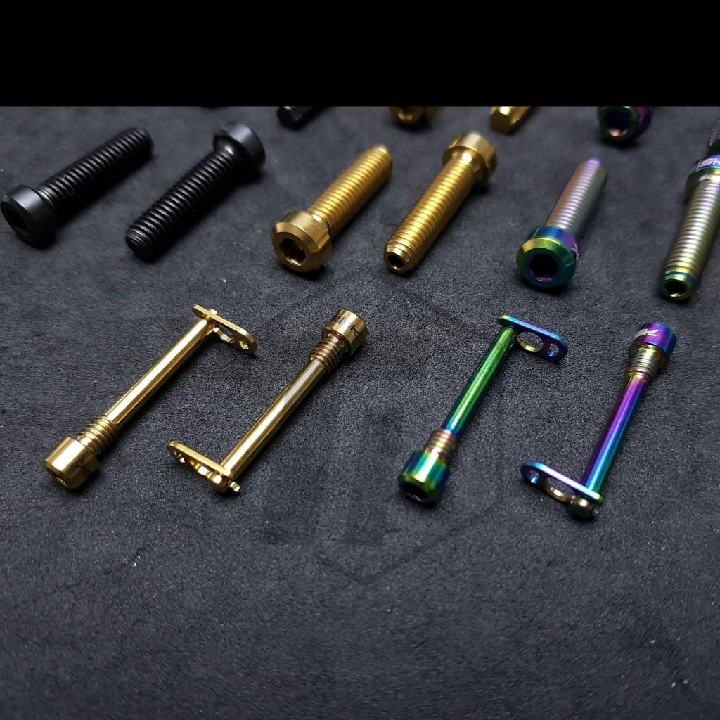 Titanium XT XTR SLX Brake Caliper bolt Kit xt piston M7000 M8000 ...