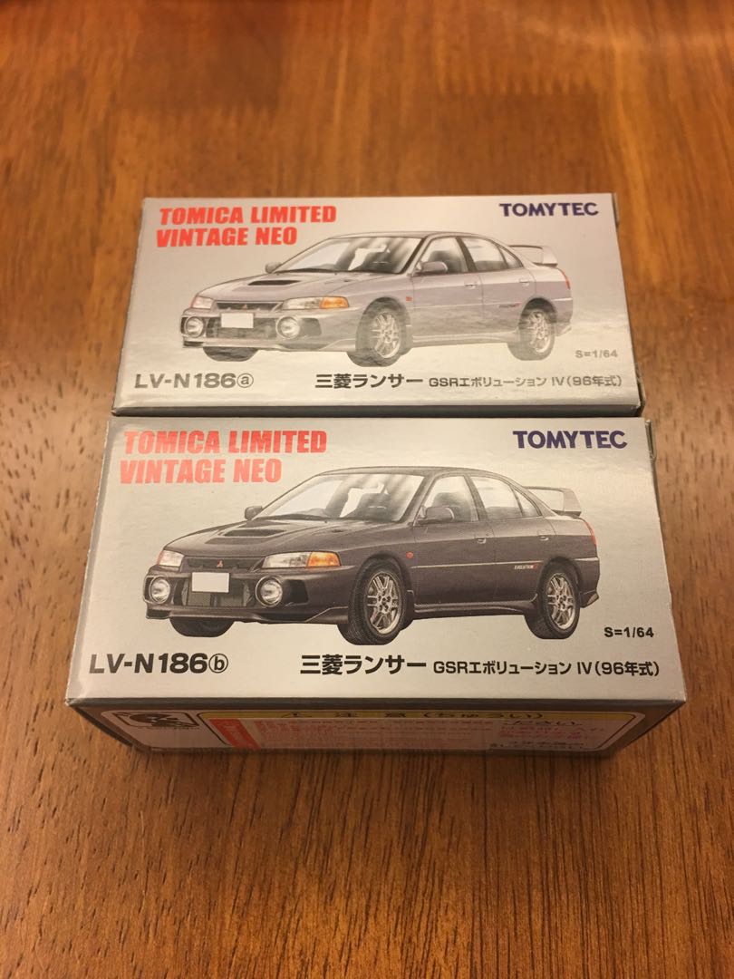 TLV Tomytec - Mitsubishi Lancer Evolution IV Evo 4 1996 CP9A 三菱露筍 四驅王 頭 ...