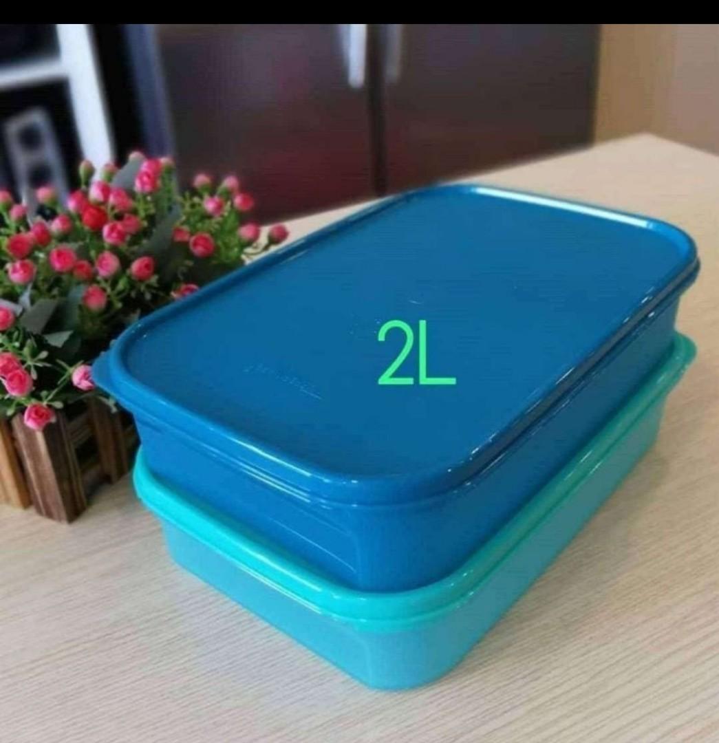 Tupperware MM Rectangular 2.0L (2), Furniture & Home Living ...