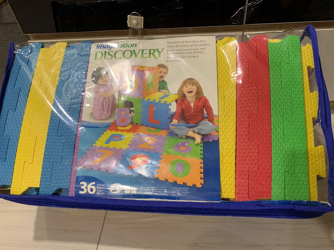 Universe of imagination discovery alphabet & numbers mat, Hobbies ...