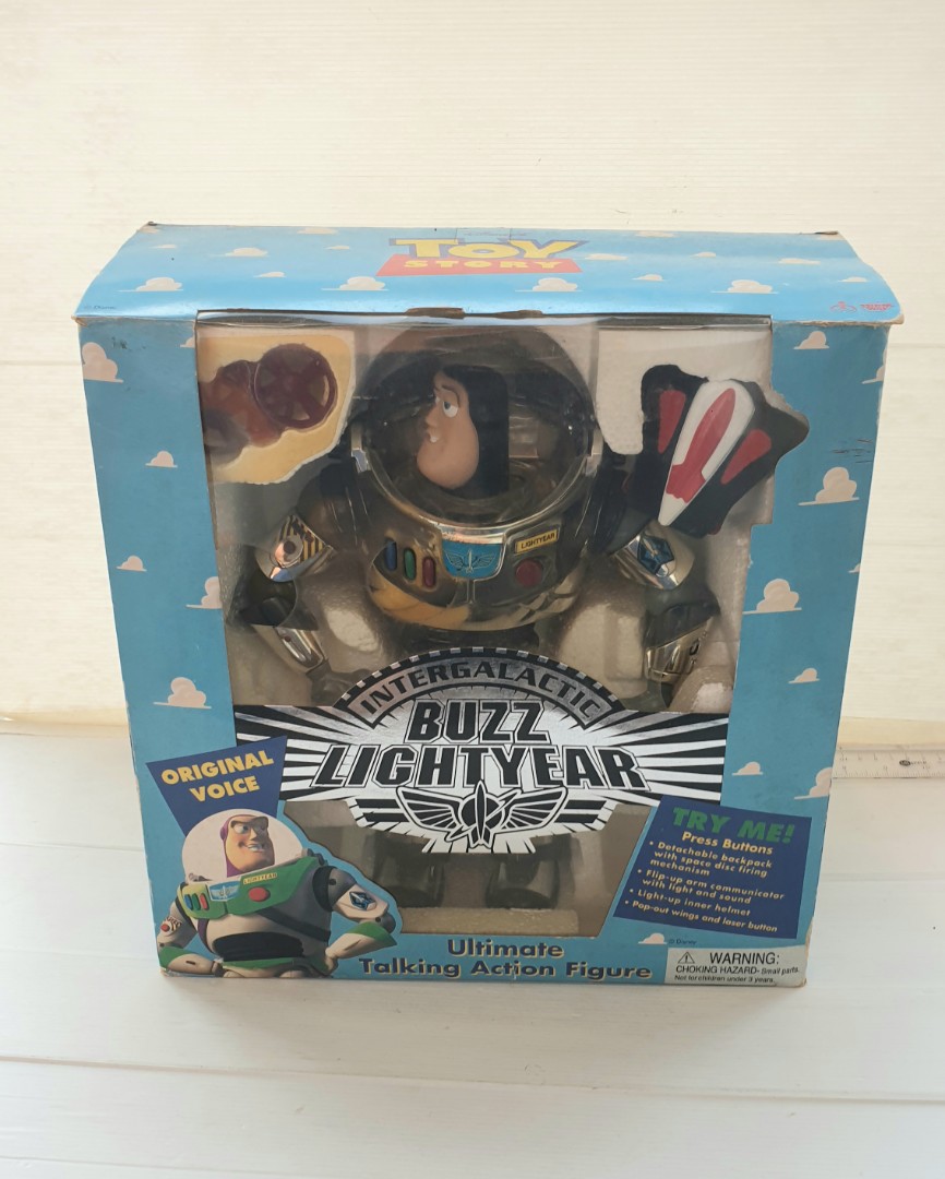vintage toy story buzz lightyear buzzlightyear working, Hobbies & Toys ...
