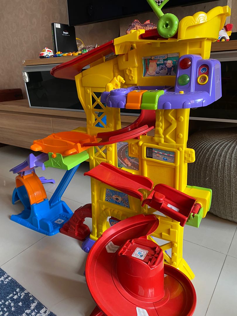 Vtech car track toy with music, Hobbies & Toys, Toys & Games on Carousell