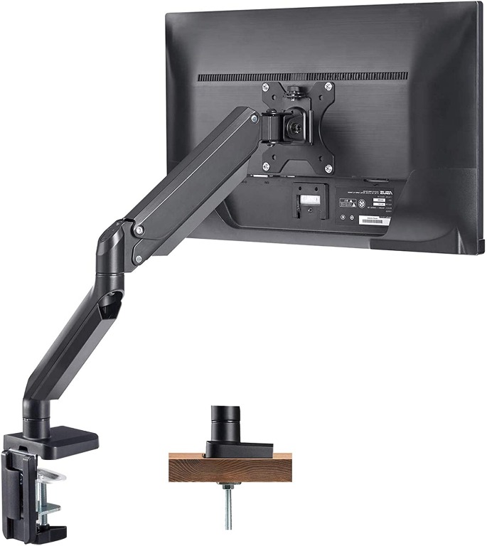 X082 PUTORSEN® PC Monitor Arm - Aluminum Ergonomic Height-Assisted Full ...