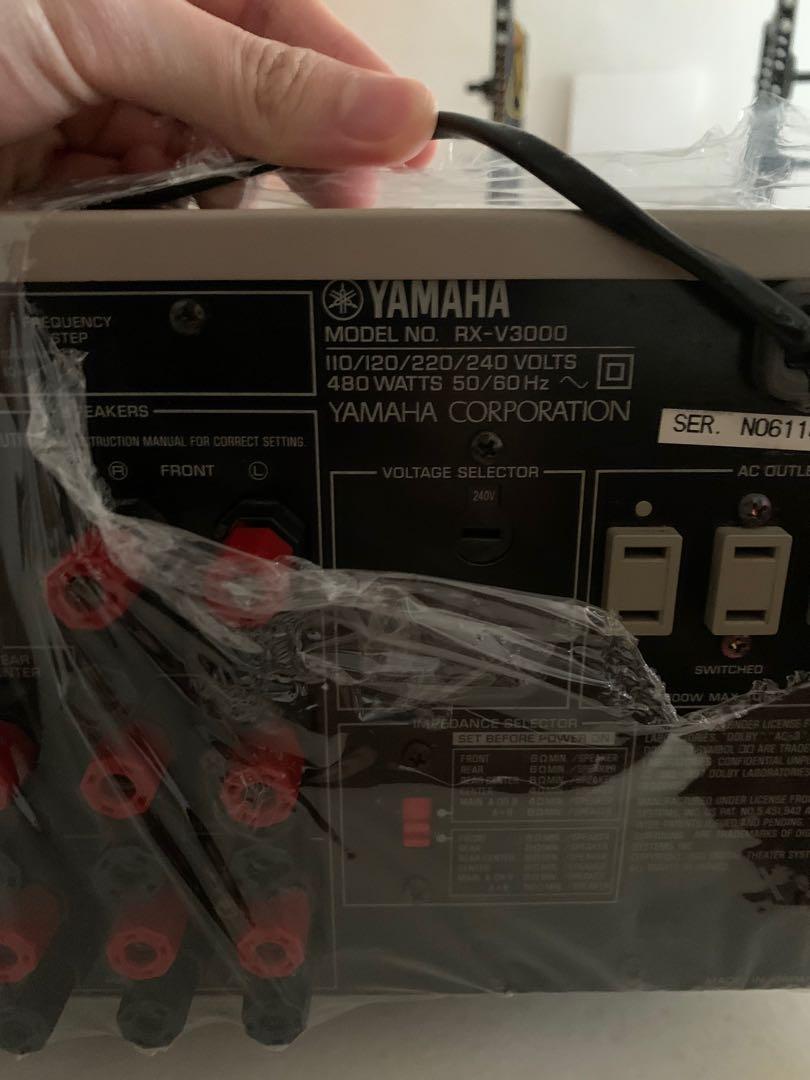 YAMAHA RECEIVER RX-V3000, Electronics, Audio on Carousell