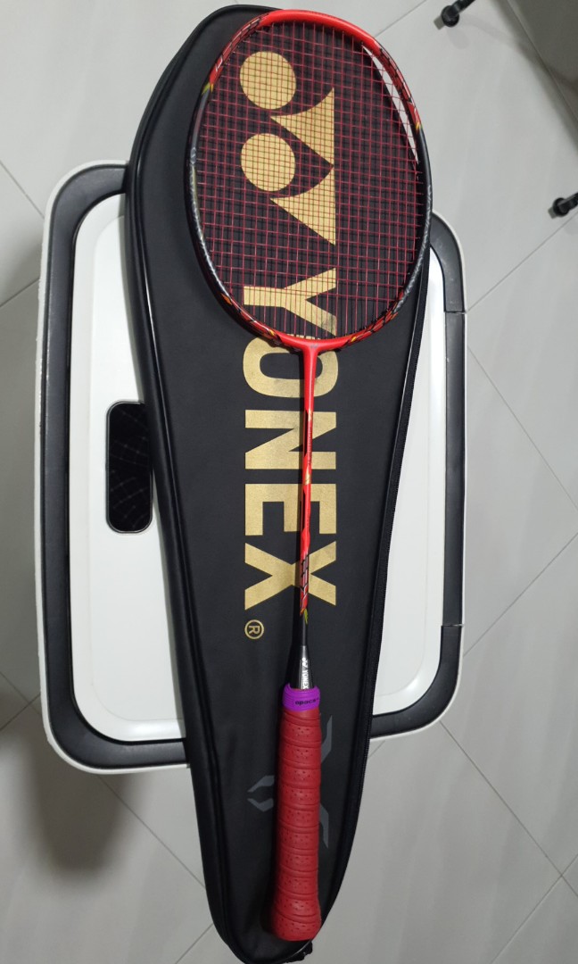 YONEX VOLTRIC FORCE 2 Badminton Racket, Sports Equipment, Sports ...