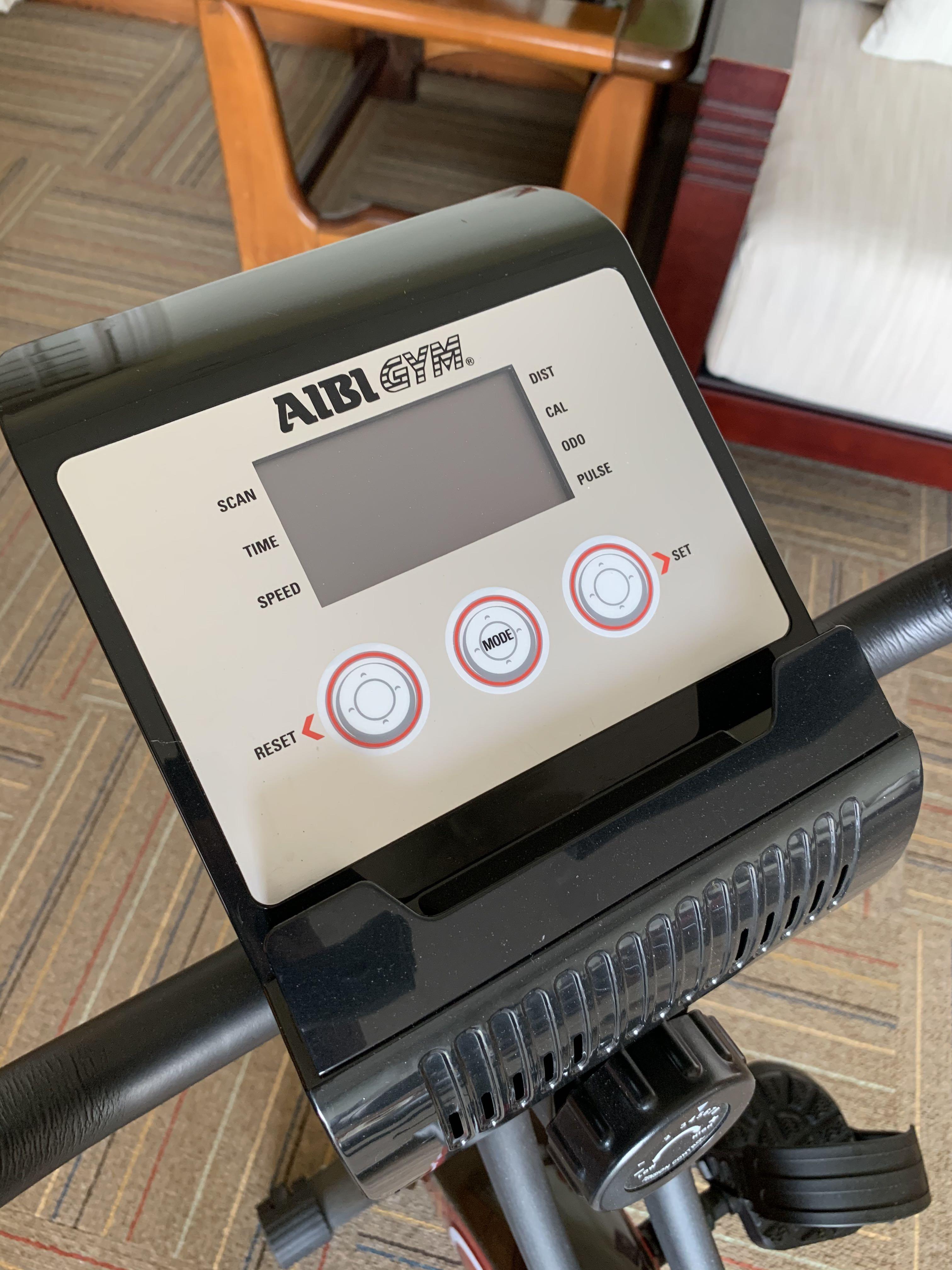 AIBI GYM FOLDABLE UPRIGHT RECUMBENT BIKE, Sports Equipment, Exercise ...