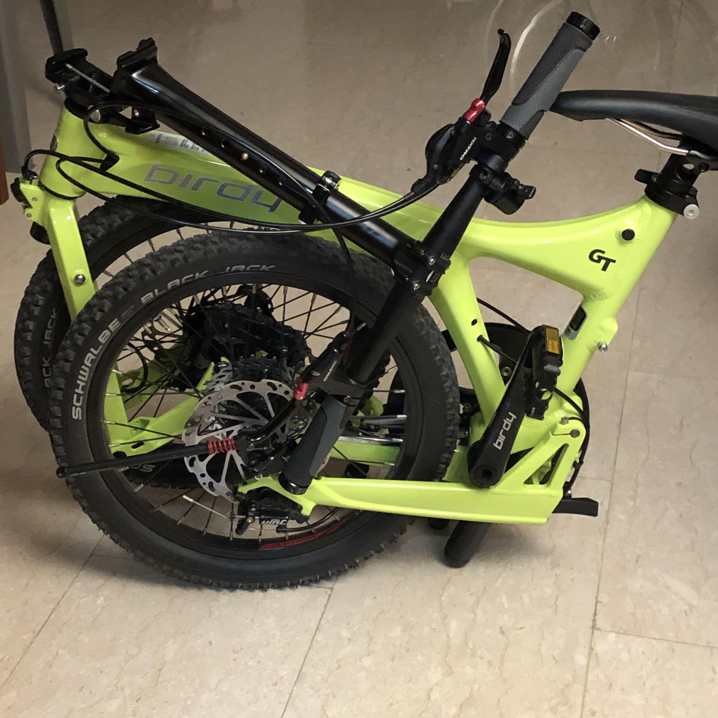 Birdy GT 10 speed (Gen 3) in Striking Grellow (Lime Green), Sports ...
