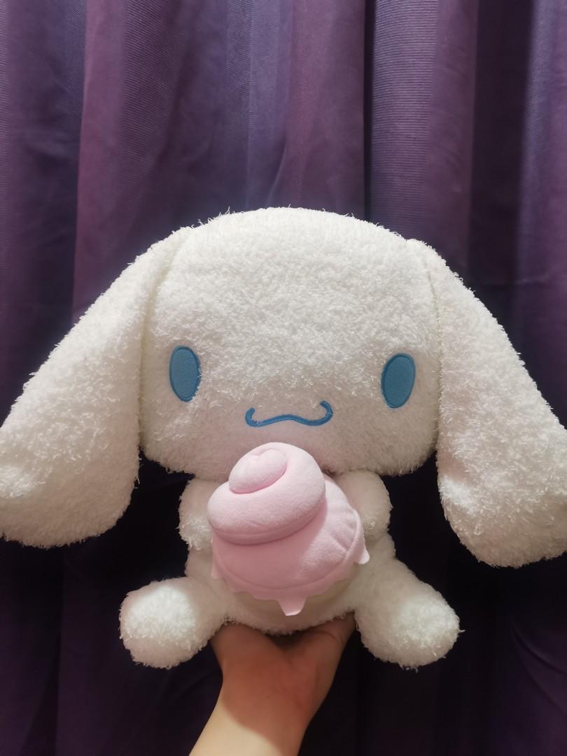 Cinnamoroll with bun Plush/Stuff toy, Hobbies & Toys, Toys & Games on ...