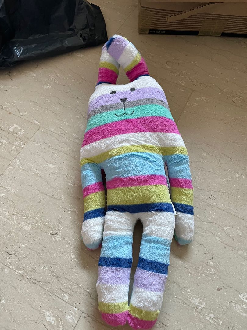 Craftholic replica Rabbit Stripe Rainbow Soft Toy, Hobbies & Toys, Toys & Games on Carousell