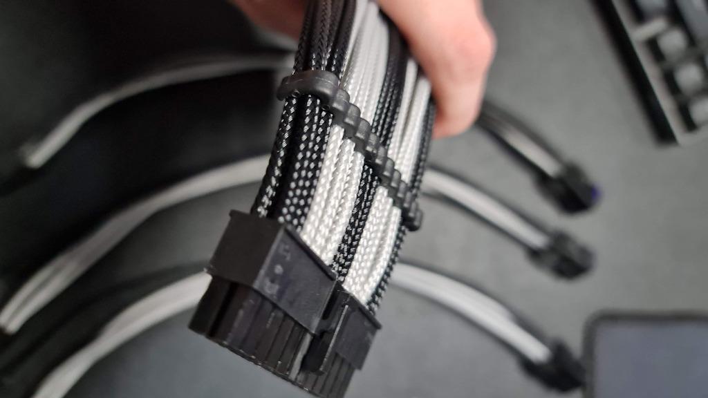 custom psu cable extension kit, Computers & Tech, Parts & Accessories ...