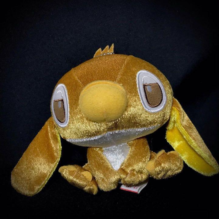 Disney Golden Stitch charm 4”-4.5” - Php 450, Hobbies & Toys, Toys ...