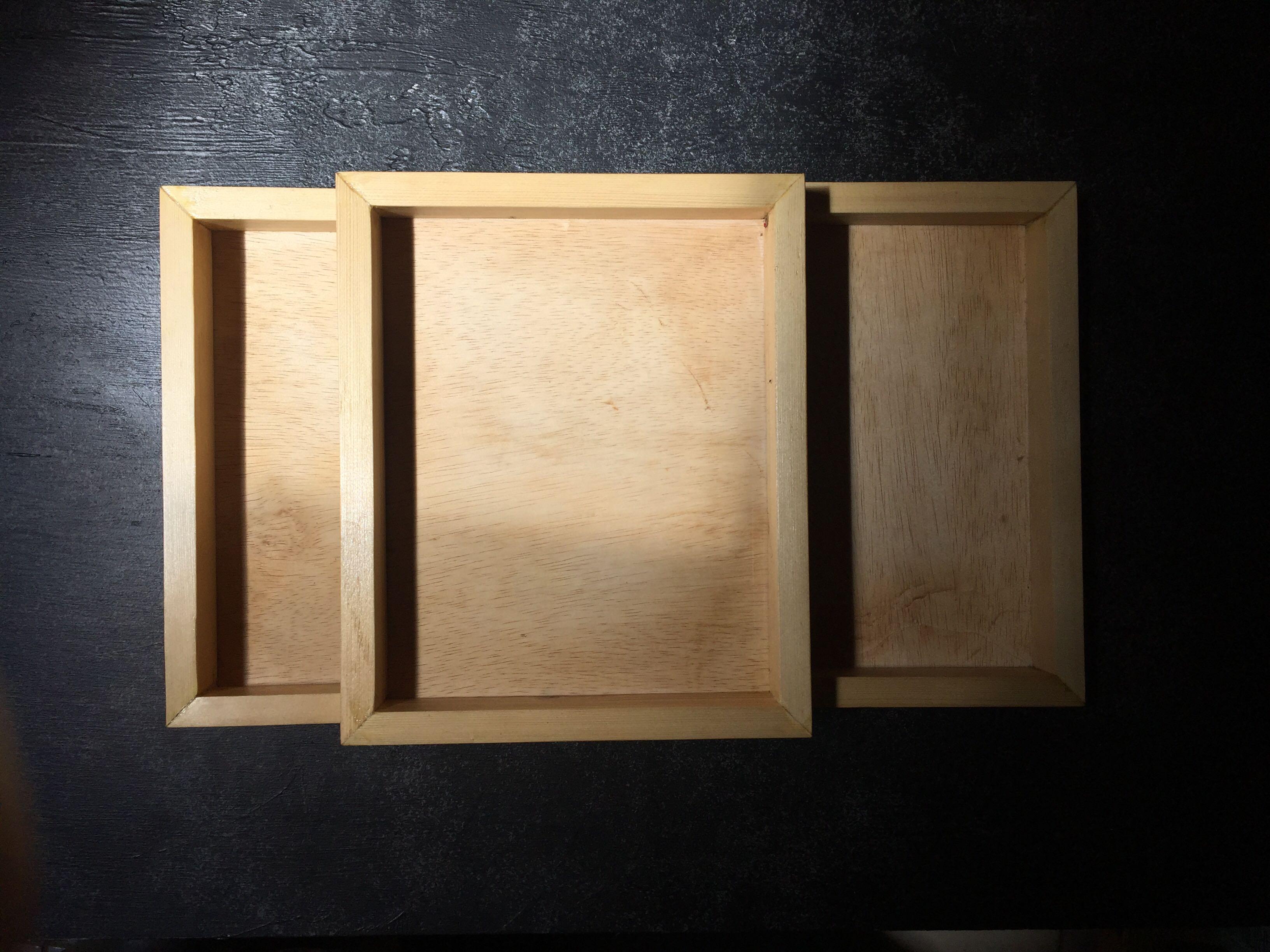 Frame Foto Kayu 3D, Fotografi di Carousell