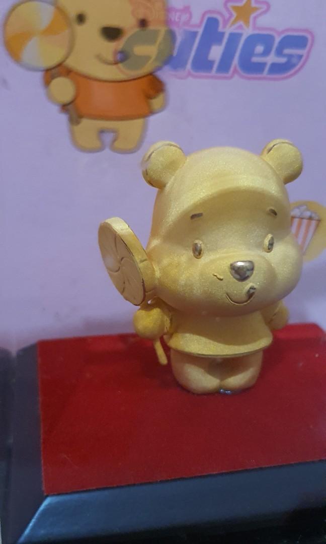 Golden Winnie the Pooh, Women's Fashion, Jewelry & Organisers, Precious ...