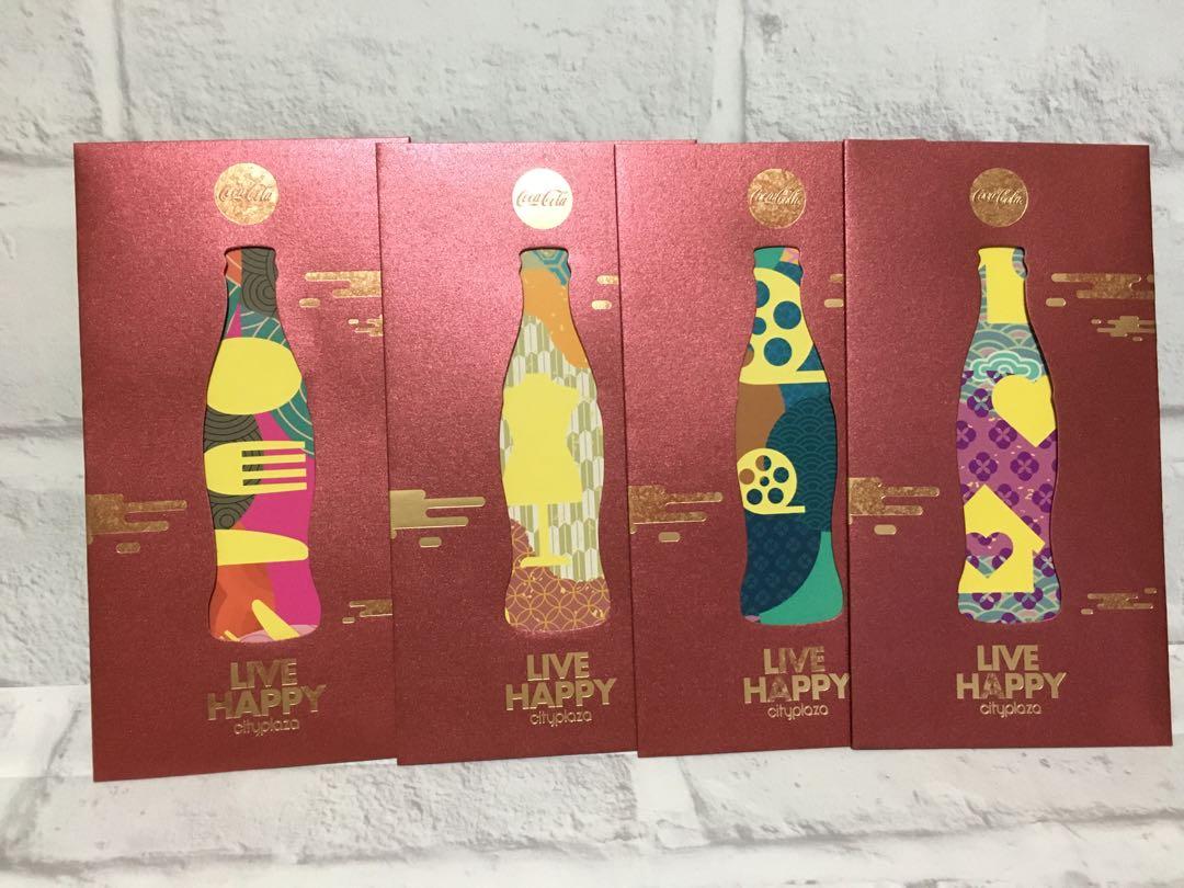 HK Swire x Coca Cola "LIVE HAPPY" Ang Pow, Everything Else on Carousell