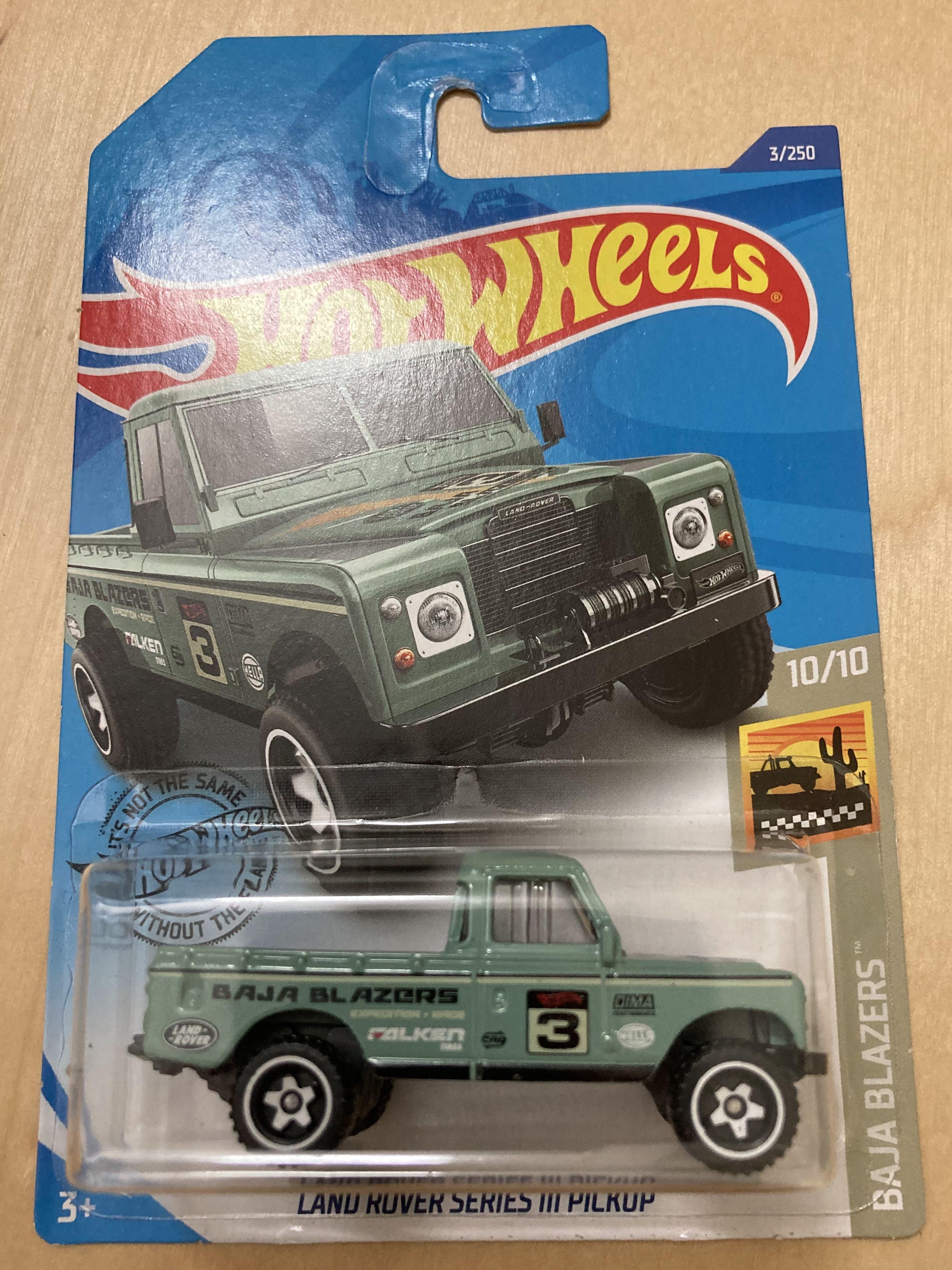 Hot Wheels Land Rover Series III Pickup, Hobbies & Toys, Toys & Games ...
