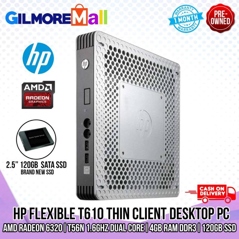 HP FLEXIBLE T610 THIN CLIENT DESKTOP PC, Computers & Tech, Desktops on ...