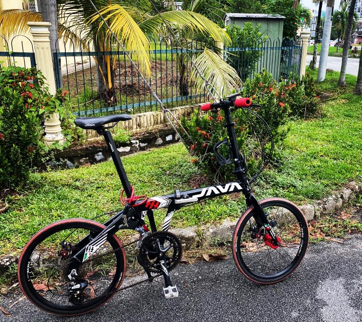 JAVA FIT SPORT Edition (Italian Style) Folding Bike, Sports Equipment ...