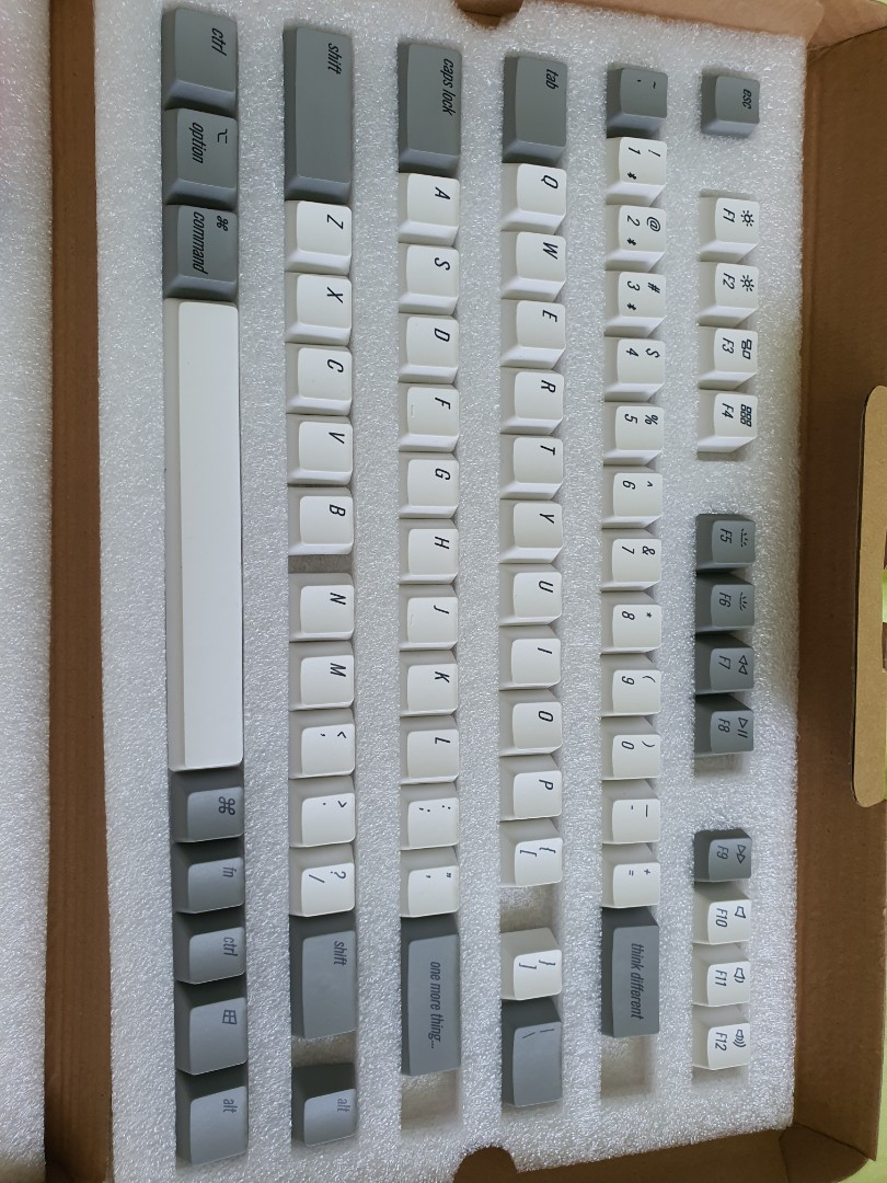Keychron K2 or K6 OEM Profile PBT Retro Keycap Set, Computers & Tech ...
