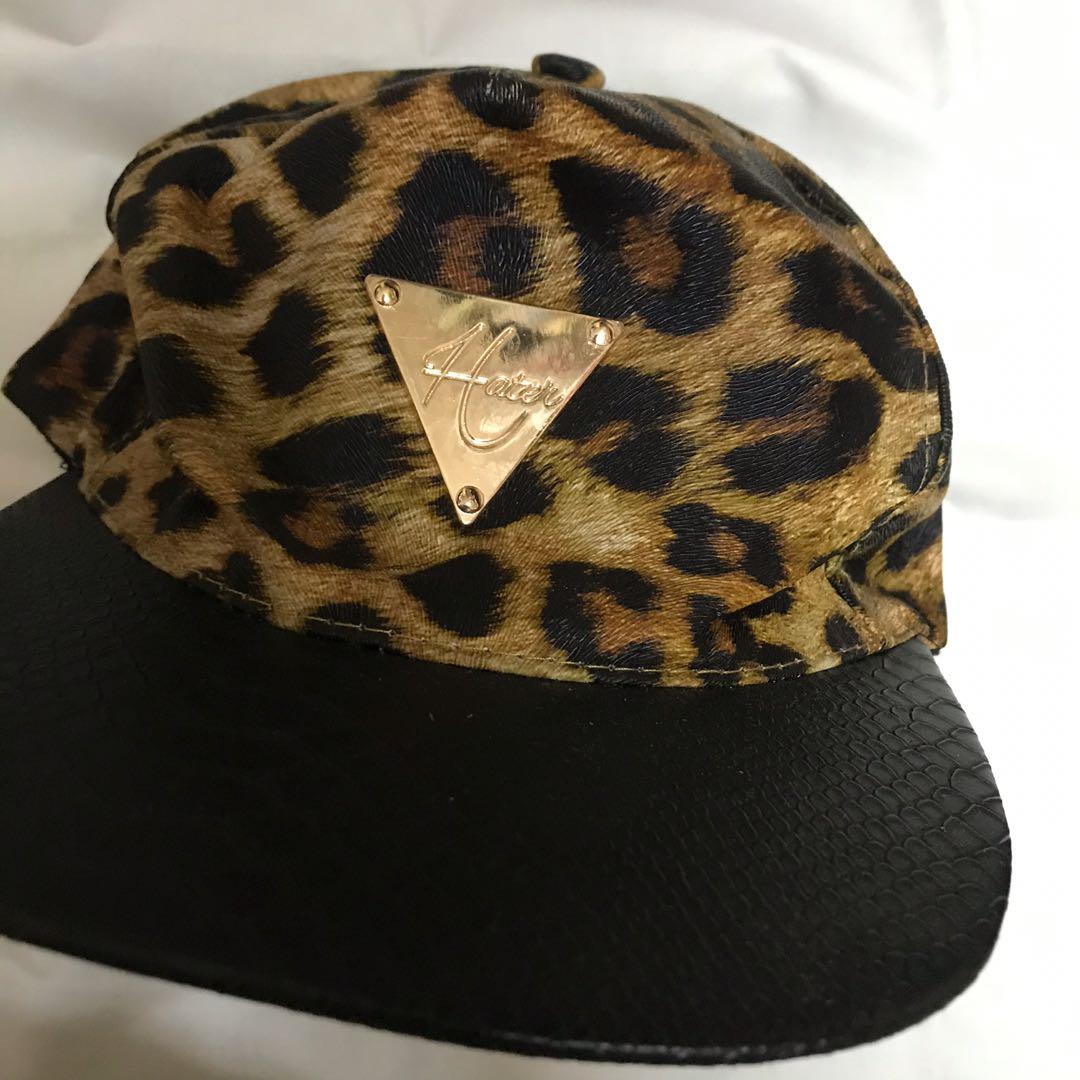 Leopard print cap hat, Women's Fashion, Watches & Accessories, Hats ...