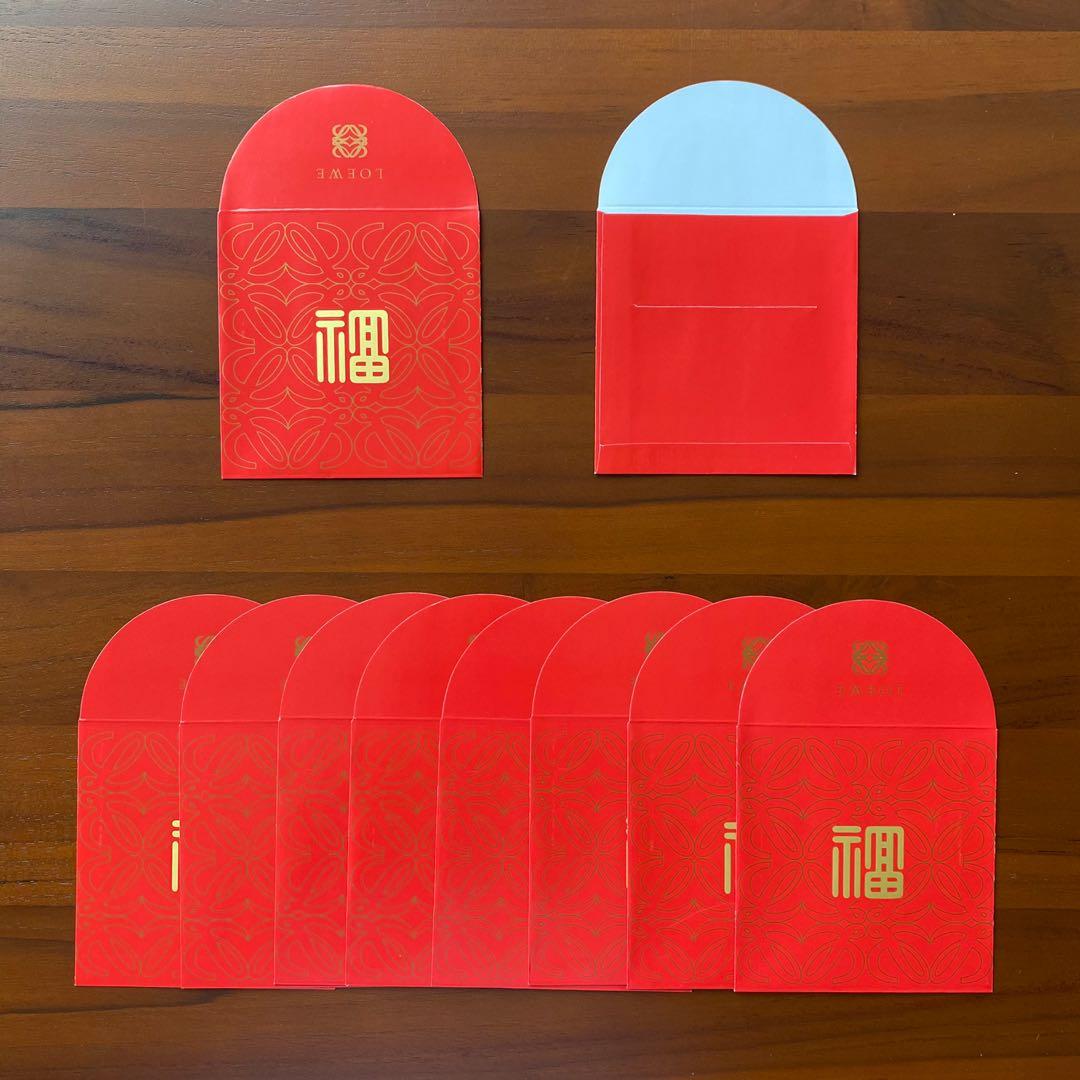 LOEWE Red packet Ang bao, Furniture & Home Living, Home Improvement ...