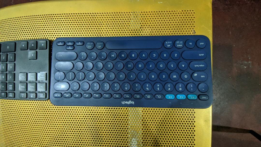 Logitech Bluetooth Keyboard, Logitech Wireless Mouse and Generic ...