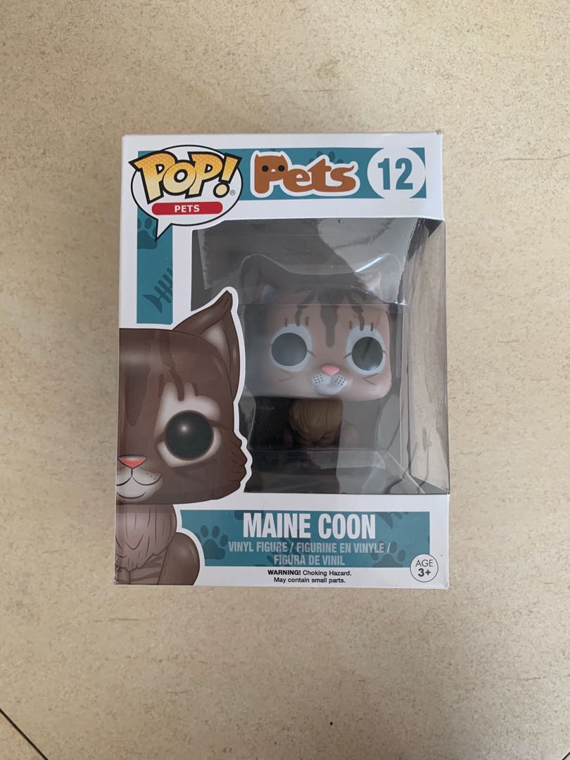 Maine Coon Cat Funko Pop, Hobbies & Toys, Toys & Games on Carousell