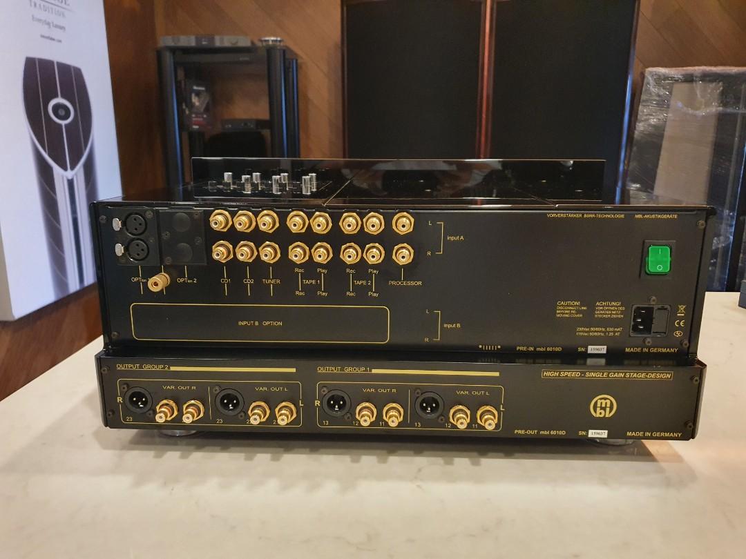 MBL 6010D preamp ( latest version), Audio, Other Audio Equipment on ...