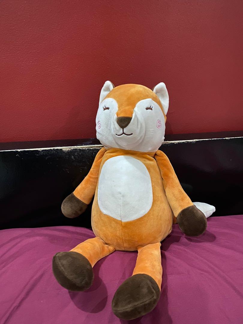 Miniso Orange Fox Plushie / Stuffed Toy, Hobbies & Toys, Toys & Games ...