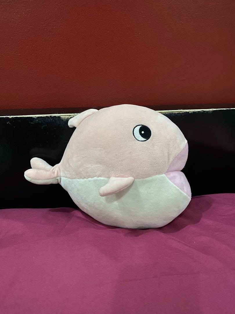 Miniso Pink Fish Plushie / Stuffed Toy, Hobbies & Toys, Toys & Games on ...