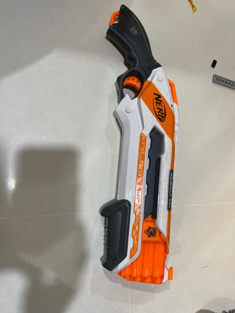 Nerf gun double shots and sharp fire, Hobbies & Toys, Toys & Games on ...