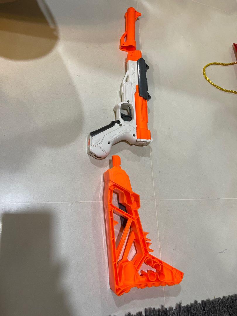 Nerf gun double shots and sharp fire, Hobbies & Toys, Toys & Games on ...