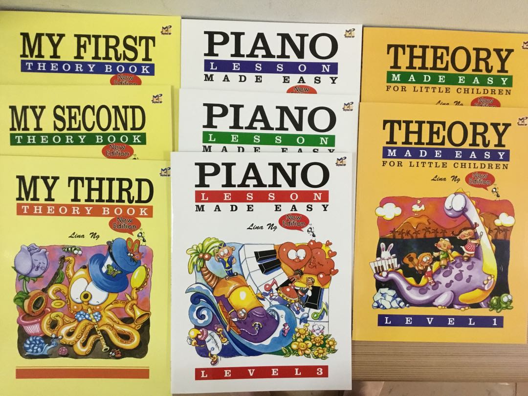 New My first / second / third theory book piano made easy 1 / 2 / 3 ...