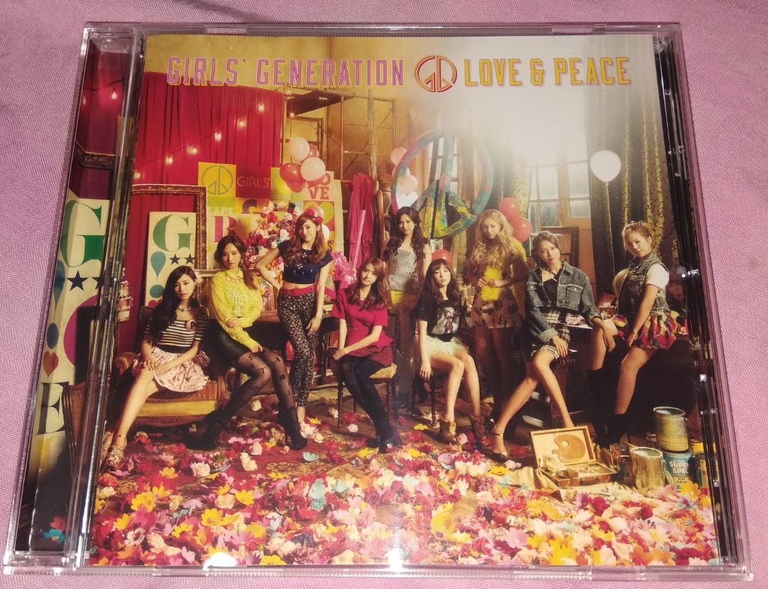Official SNSD Girls' Generation Love & Peace Album, Hobbies & Toys ...