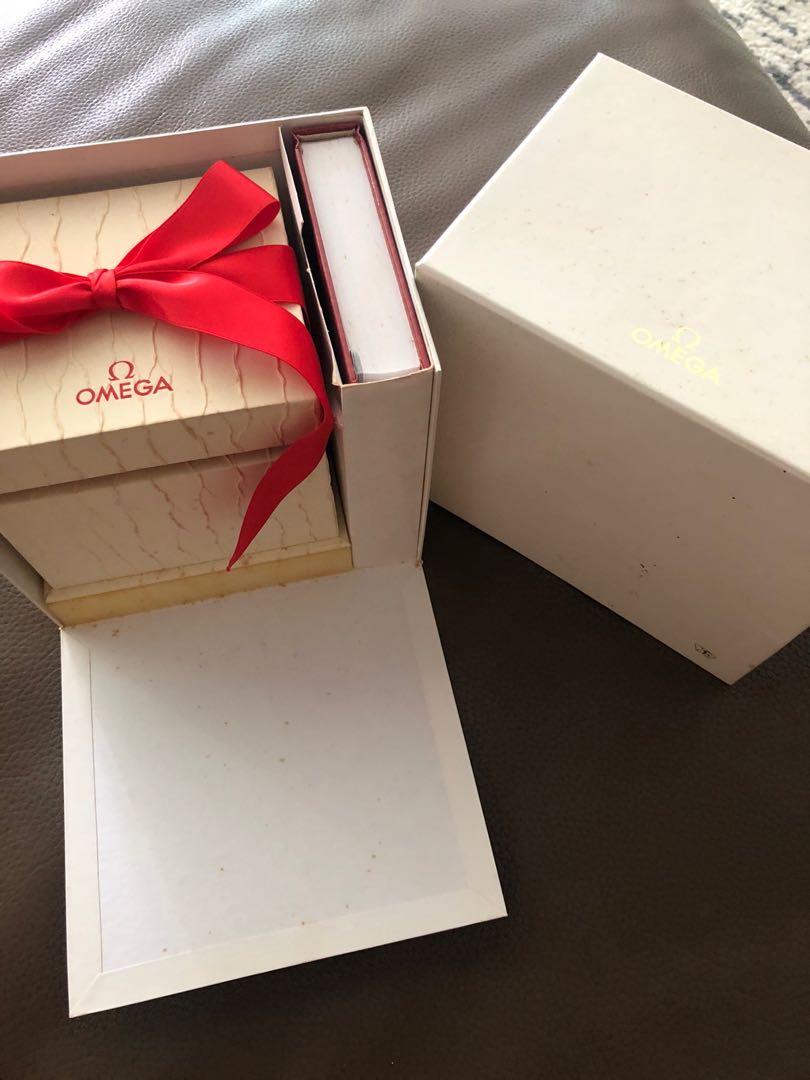 Omega Watch Box, Women's Fashion, Watches & Accessories, Watches on ...