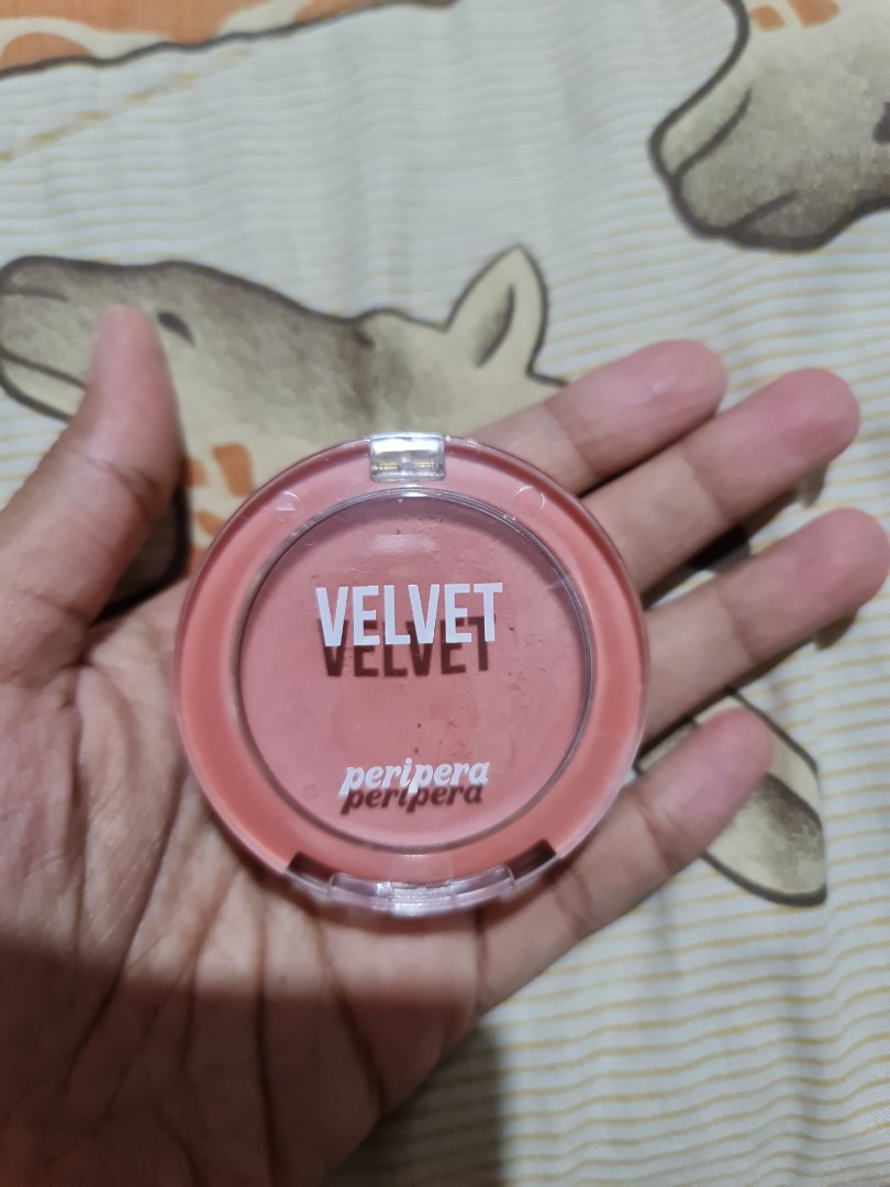 Peripera Pure Blushed Velvet Cheek #7 Cozy Creamy Rose, Kesehatan ...